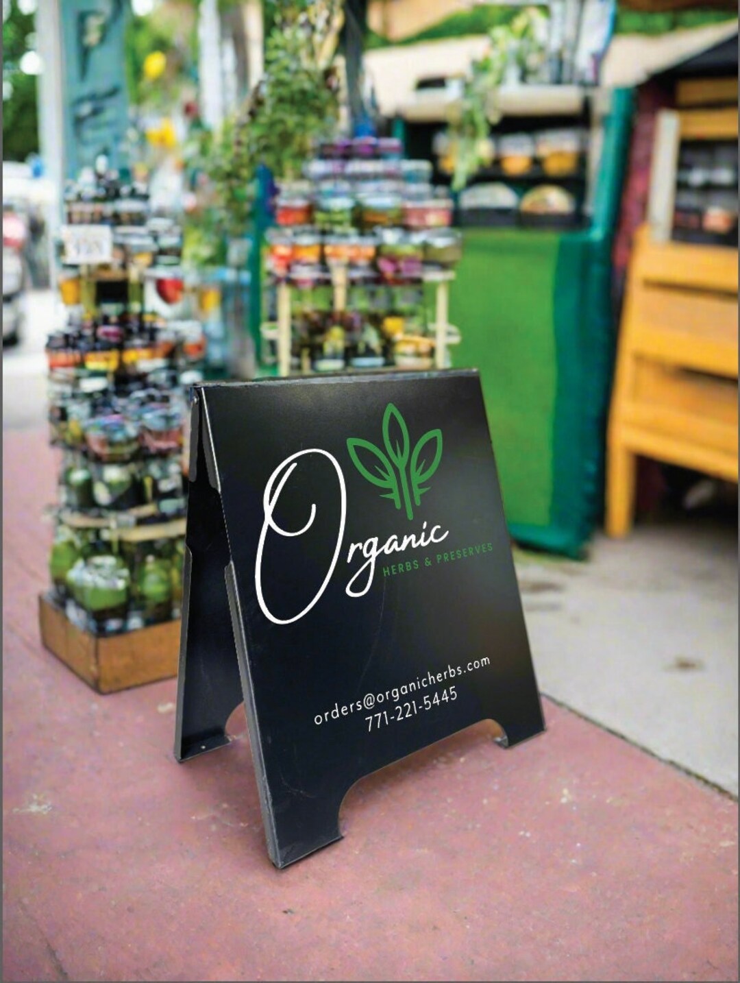 Small Metal A-frame Sidewalk Sign | Business, Retail, Pop up Shop and ...