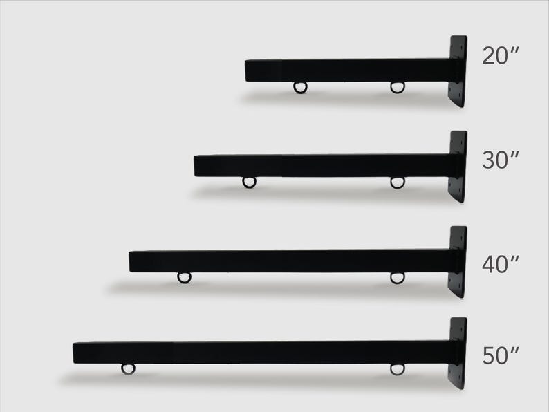 Powder-coated Metal Straight Arm Bracket: Heavy-duty Sign & Banner ...