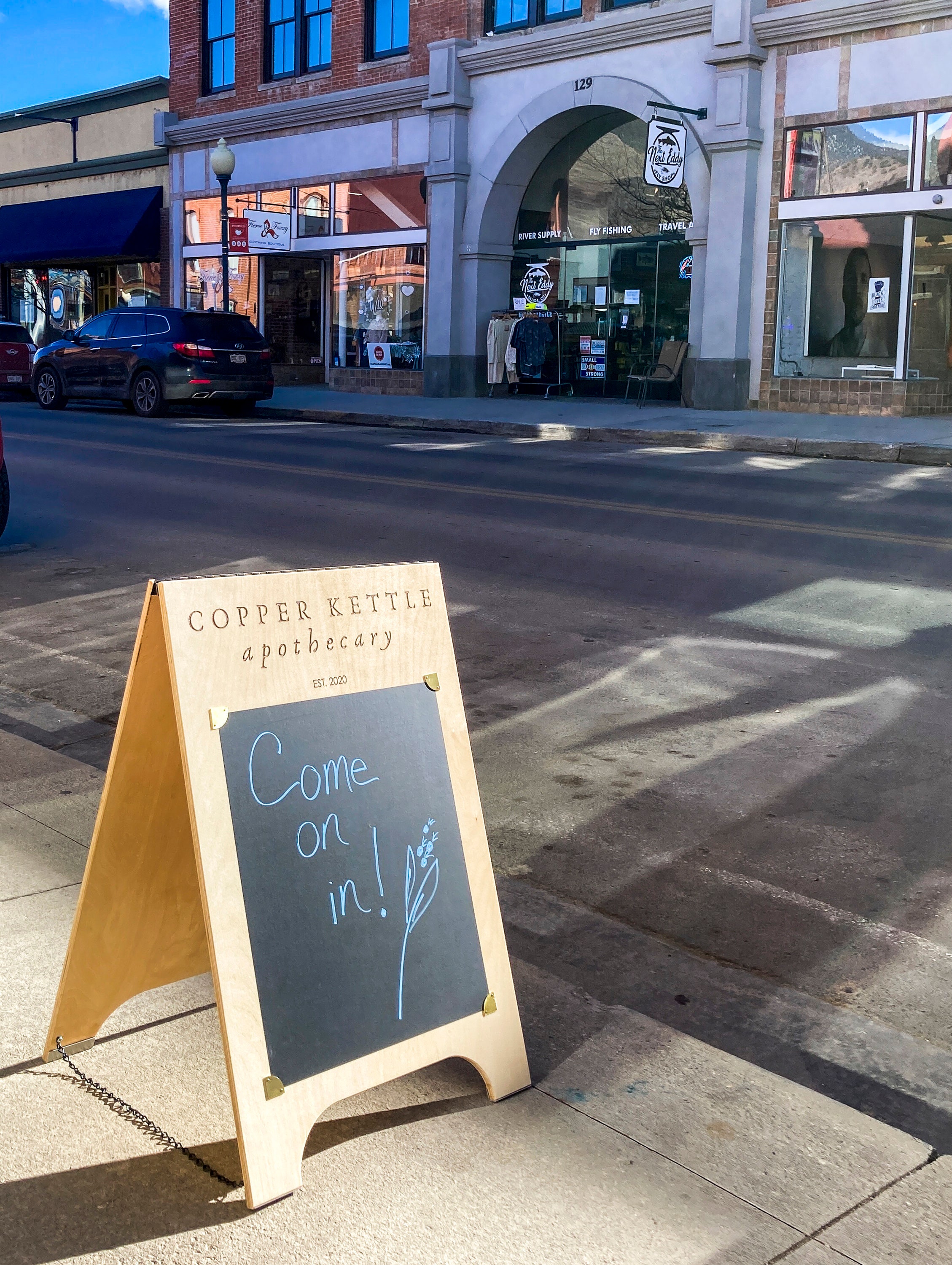 Custom A-frame Sidewalk Sign: Engraved Logo, Chalkboard or Dry Erase - Etsy