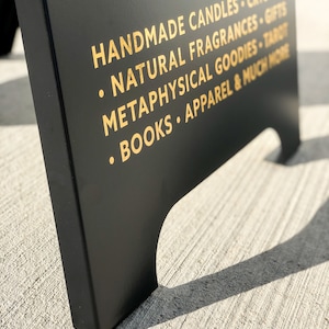 Custom Metal A-frame Sidewalk Sign: Magnetic Sandwich Board Display - Etsy