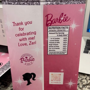 Handmade Custom Party Favor Bundle Custom Party Labels - Etsy