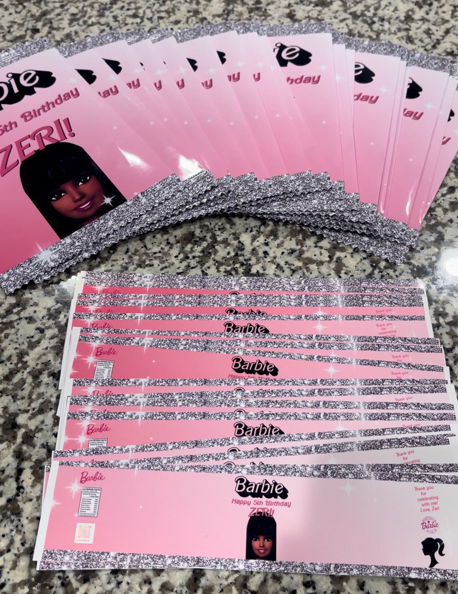 Handmade Custom Party Favor Bundle Custom Party Labels - Etsy