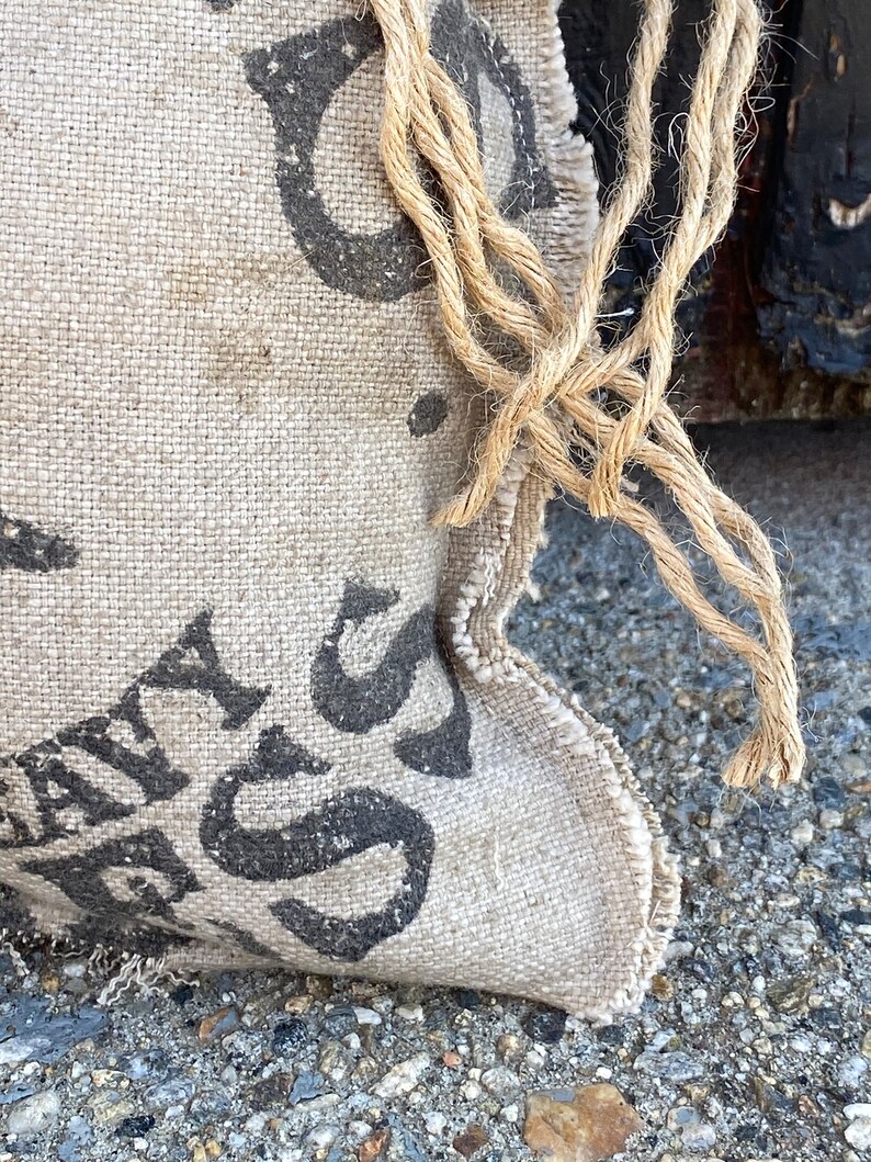 12 Antique BEMIS Grainsack Cat Pillow, Rustic Farmhouse Grain Sack ...