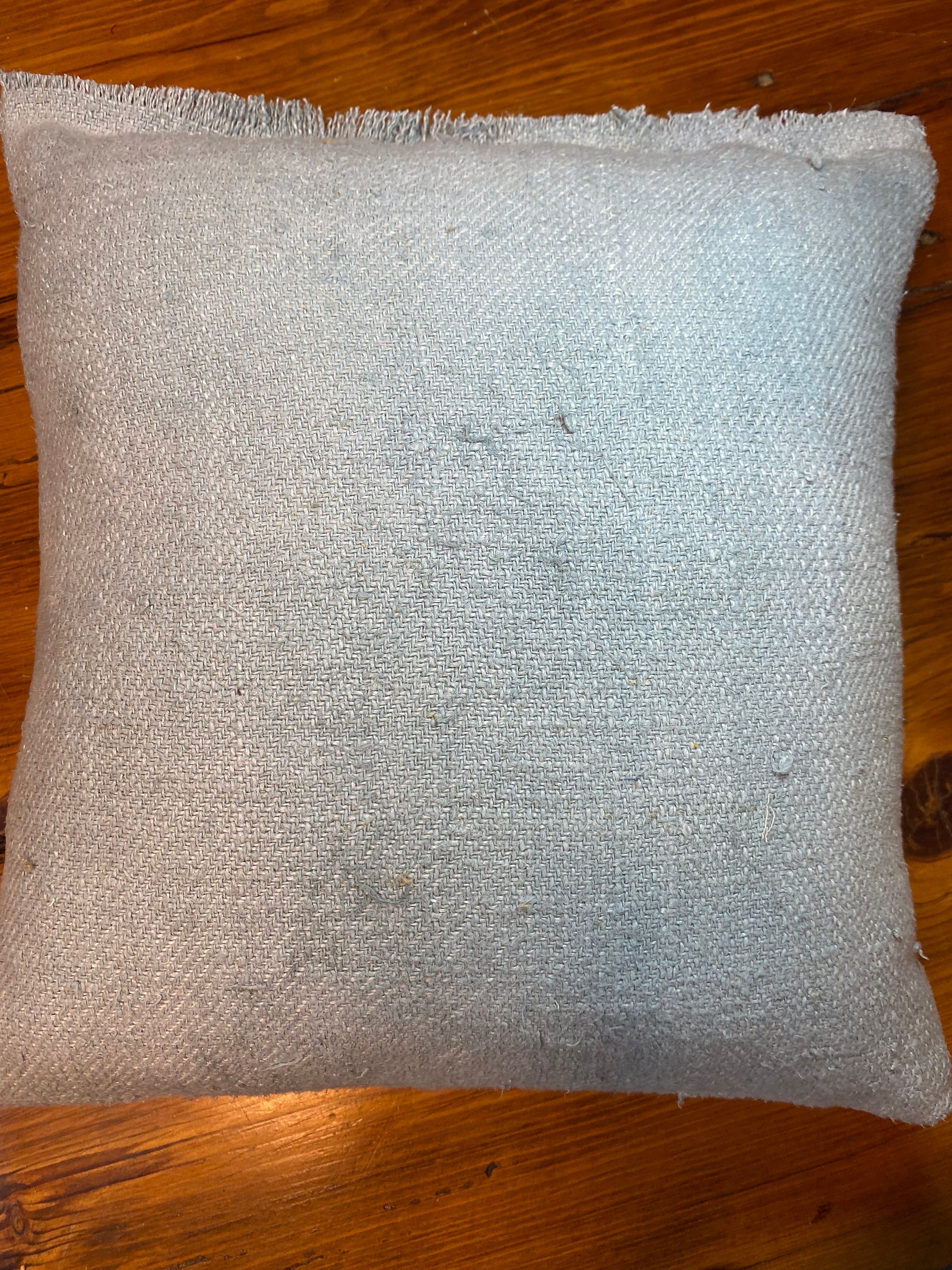 16 Antique Grain Sack Sailboat Pillow, Farmhouse Style Rustic ...