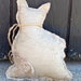 12 Antique BEMIS Grainsack Cat Pillow, Rustic Farmhouse Grain Sack ...