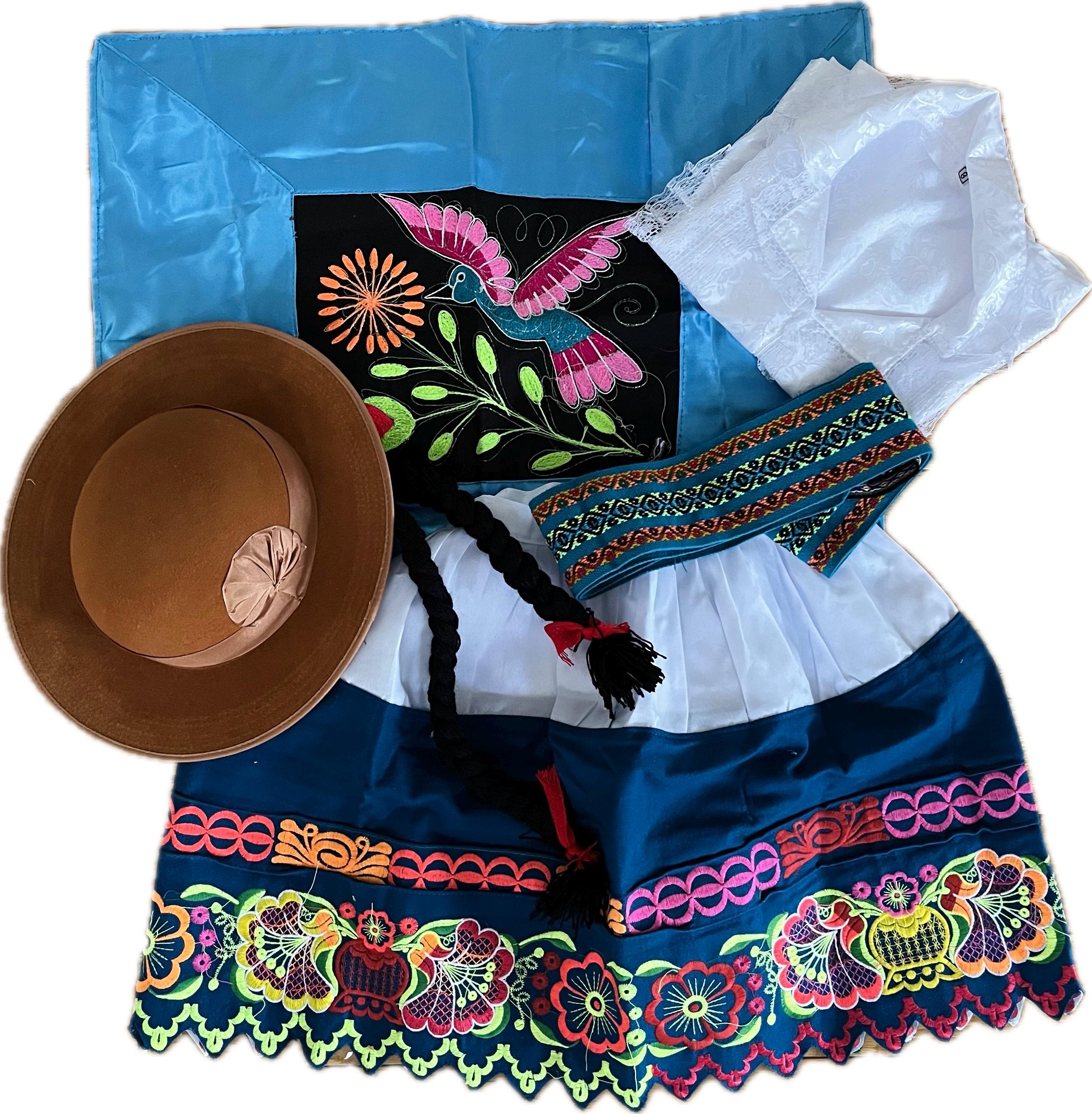 Huaylarsh Size 8 Girls/typical Costume of Peru/ Huaylas/traditional ...