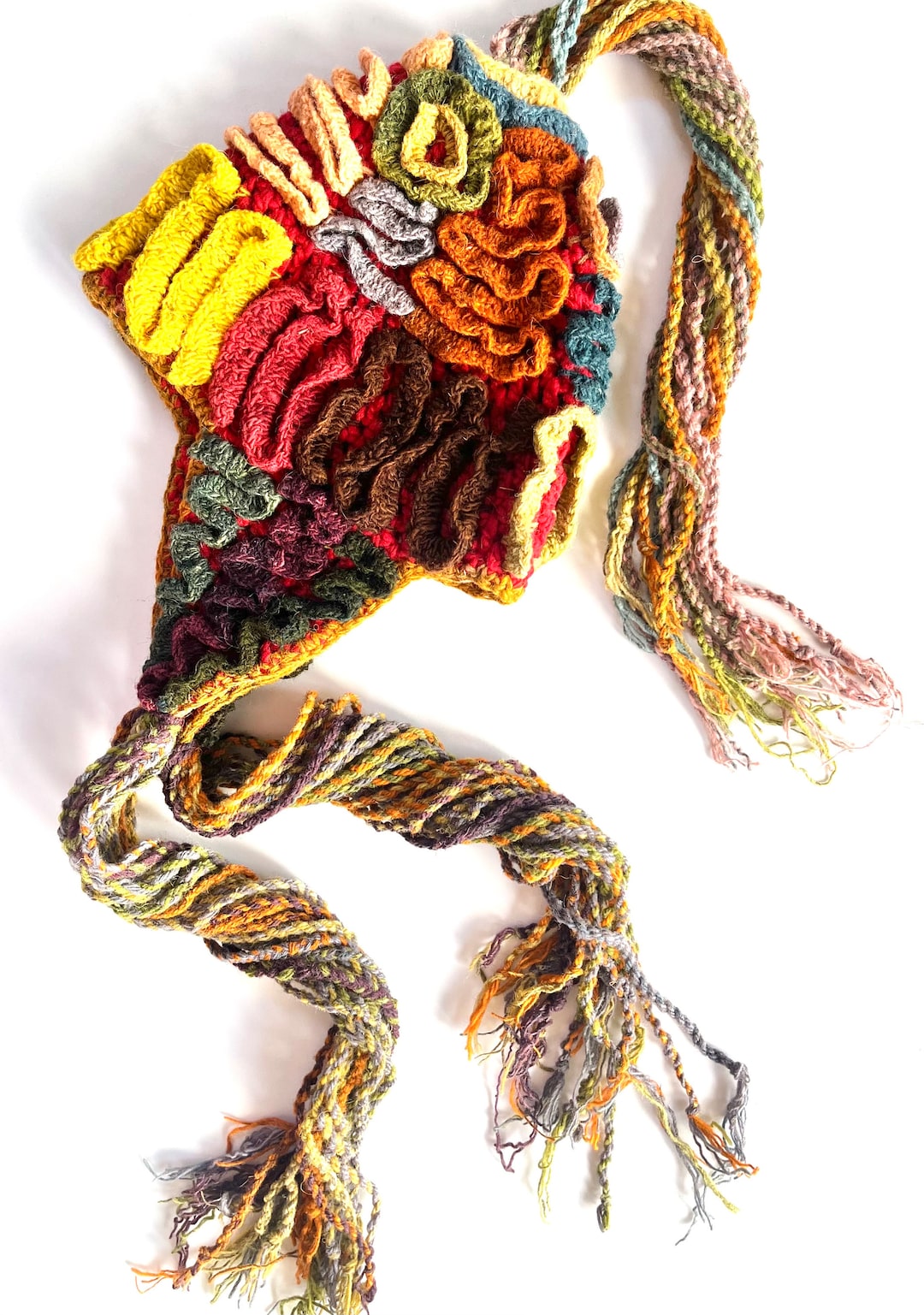 100% Alpaca Handwoven Chullo/beanie/peruvian Chullo From Cusco Peru ...