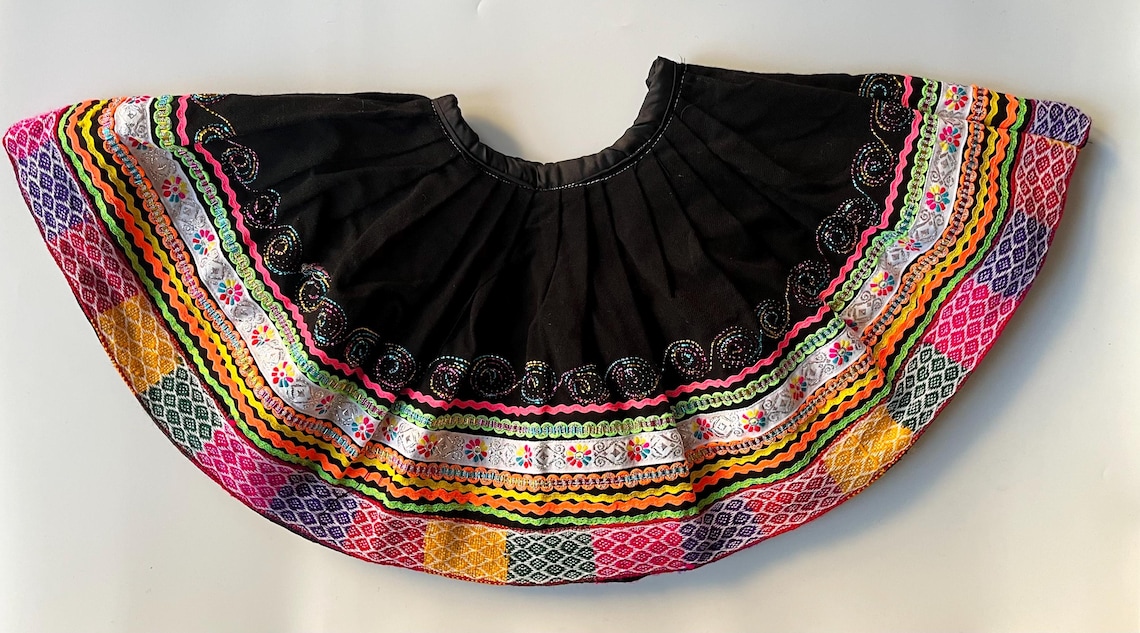 Valicha Costume for Girls /typical Peruvian Dance Costume for Girls ...
