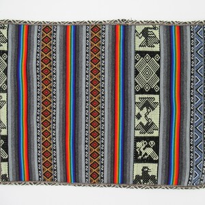 Table Placemats/peruvian Manta Placemats/ethnic Vivid Colors Placemats ...