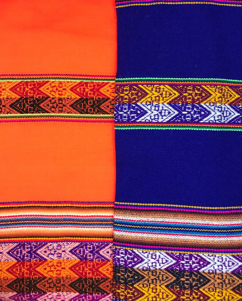Peruvian Manta 48x42/bohemian Fabric/peruvian | Etsy