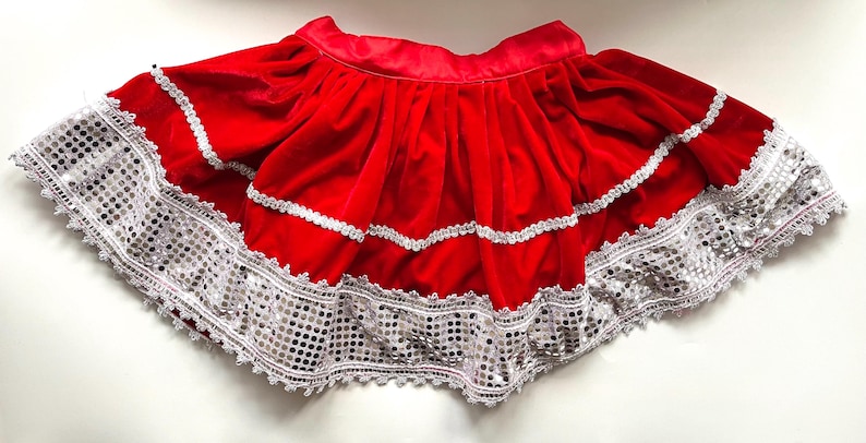 Caporales Skirt “SAYA” or “CAPORALES” Practice Skirt. Pollerita Mini ...