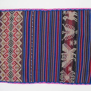Table Placemats/peruvian Manta Placemats/ethnic Vivid Colors Placemats ...