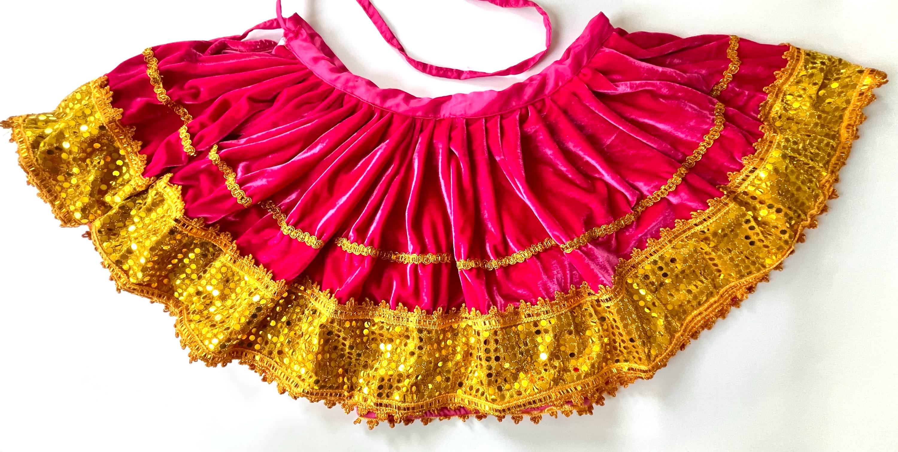 Caporales Skirt “SAYA” or “CAPORALES” Practice Skirt. Pollerita Mini ...