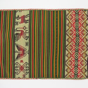 Table Placemats/peruvian Manta Placemats/ethnic Vivid Colors - Etsy