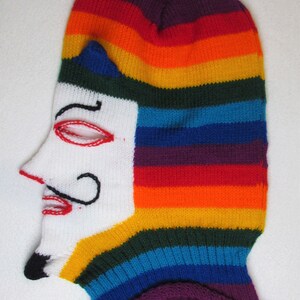 Peruvian Balaclava Ski Mask/devil Balaclava/acrylic Wool Colorful Face ...