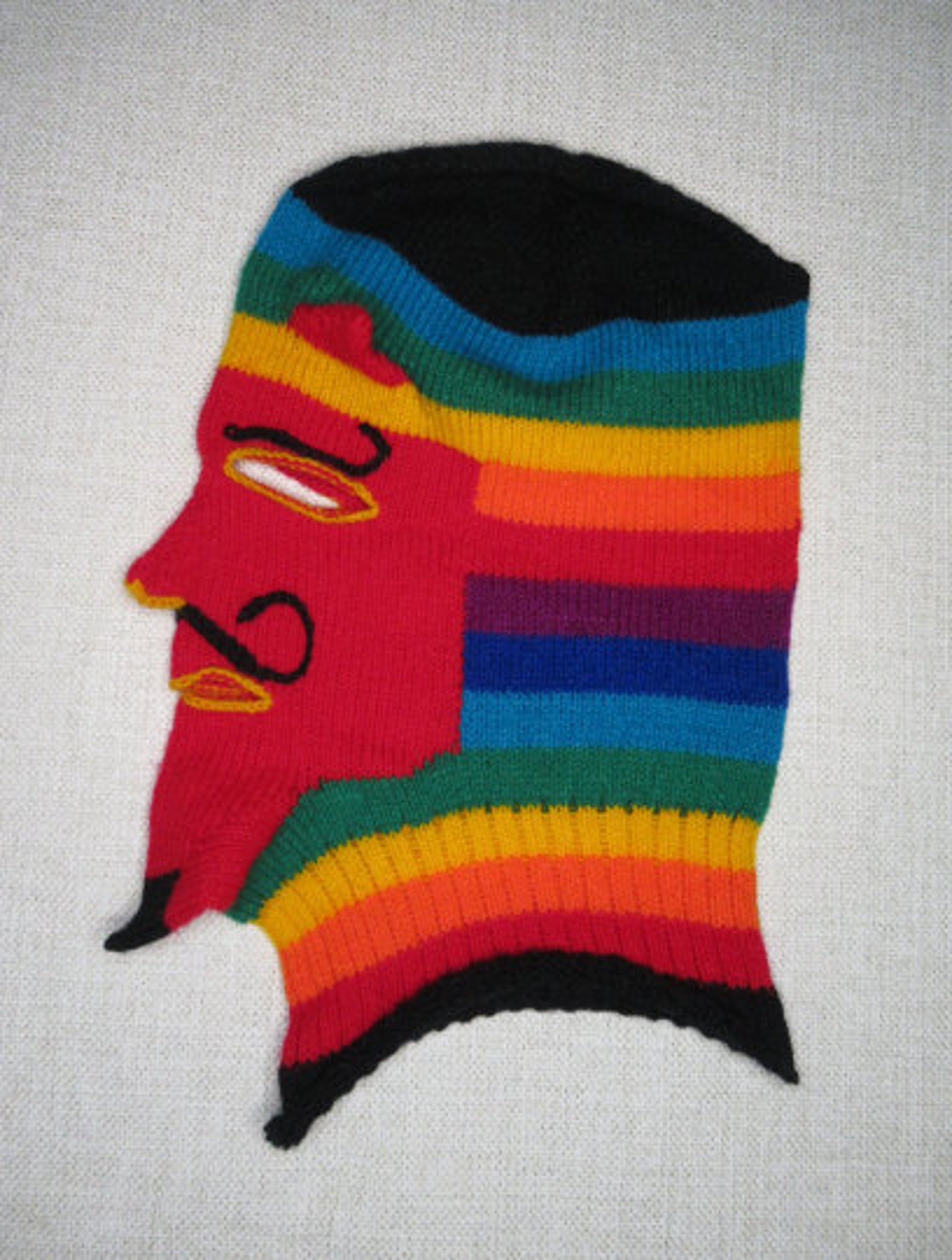 Peruvian Balaclava Ski Mask/devil Balaclava/acrylic Wool - Etsy