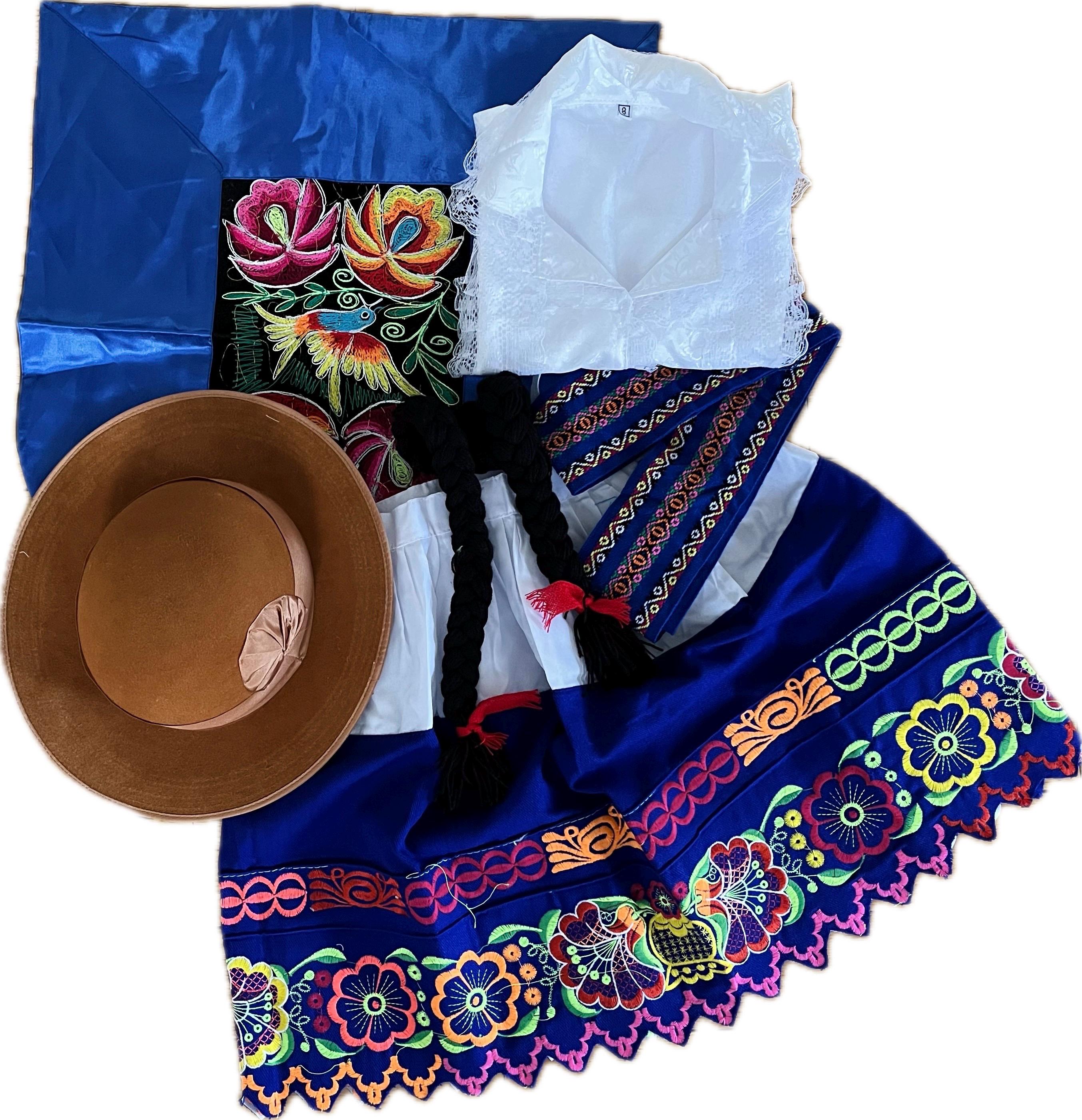Huaylarsh Size 8 Girls/typical Costume of Peru/ Huaylas/traditional ...