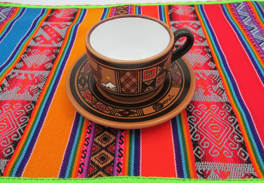 Small Coffee Cup 3" Tall. Peruvian Brown Expresso Pottery Cup - Etsy