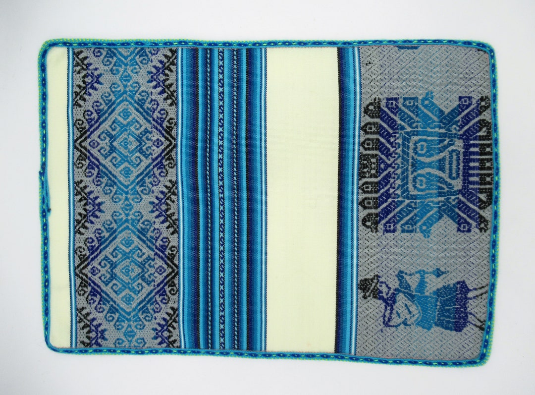 Table Placemats/peruvian Manta Placemats/ethnic Vivid Colors Placemats ...