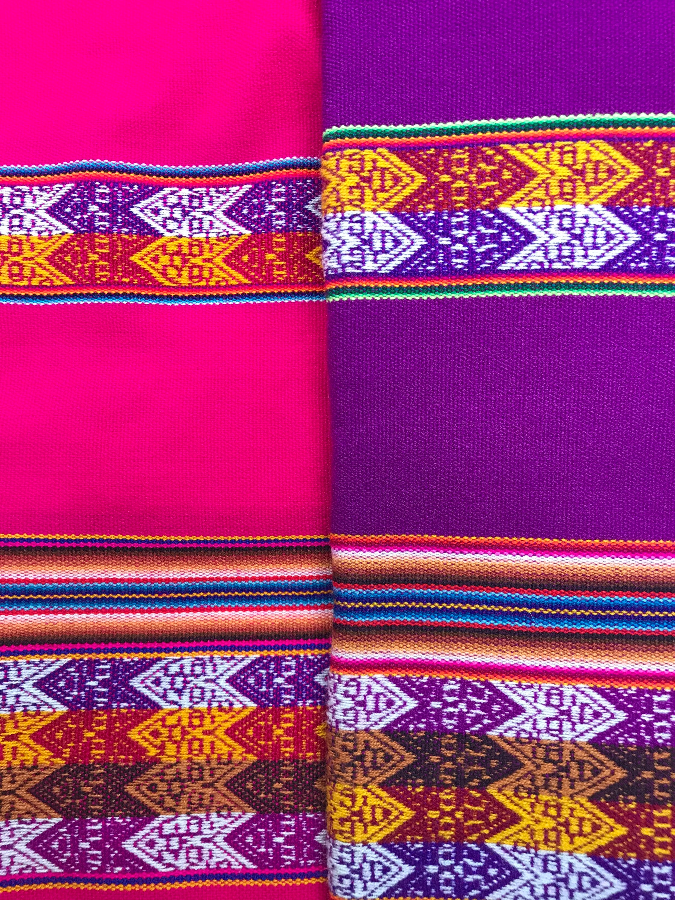 Peruvian Manta 48x42/bohemian Fabric/peruvian - Etsy UK