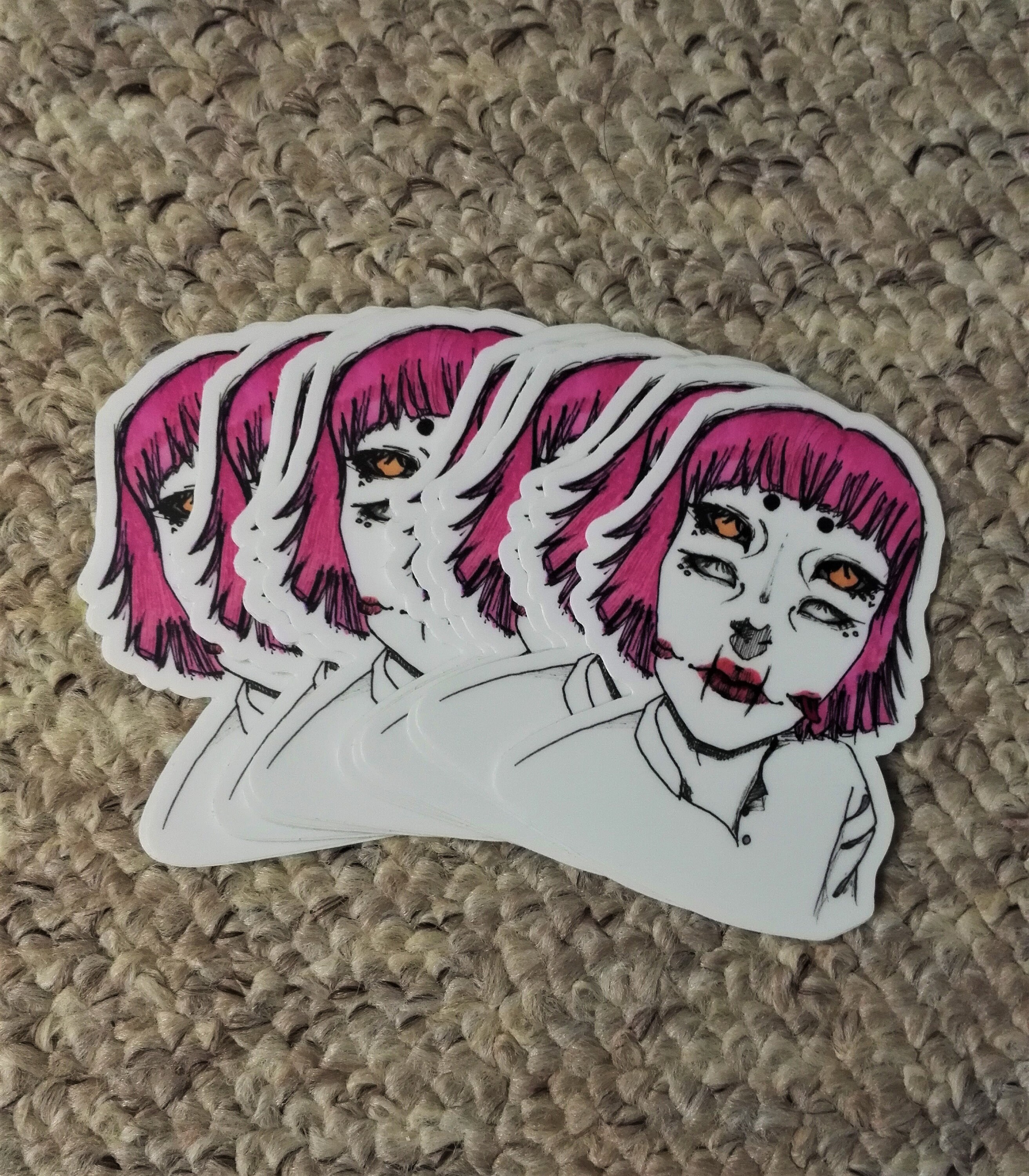 Four Eyes Sticker - Etsy