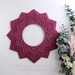 Macrame Mandala Wall Hanging 54cm Sunsphere Modern Macrame Boho Decor ...