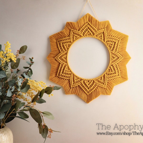 Macrame Circle - Etsy