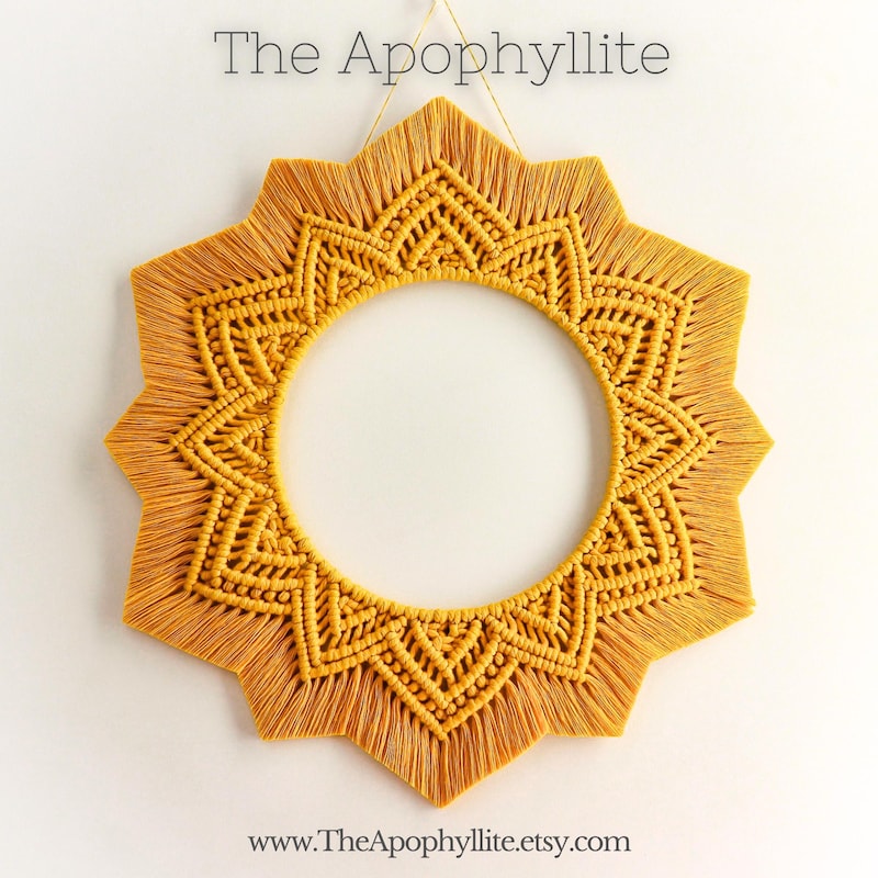 Macrame Mandala - Etsy