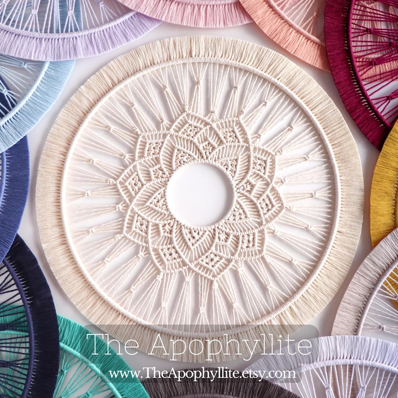 Macrame Mandala - Etsy