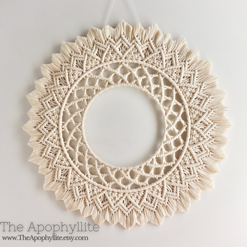 White Macrame - Etsy