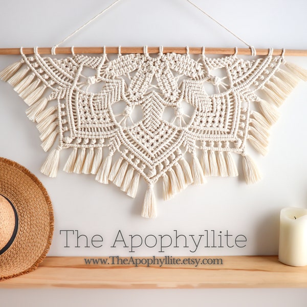 White Macrame - Etsy