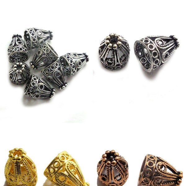 Bead Cones and Caps - Etsy