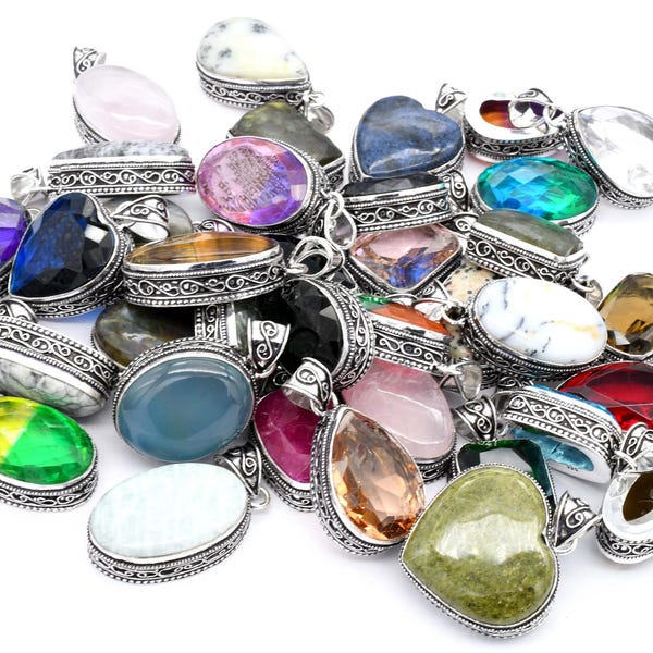 Bulk Crystal Pendant - Etsy