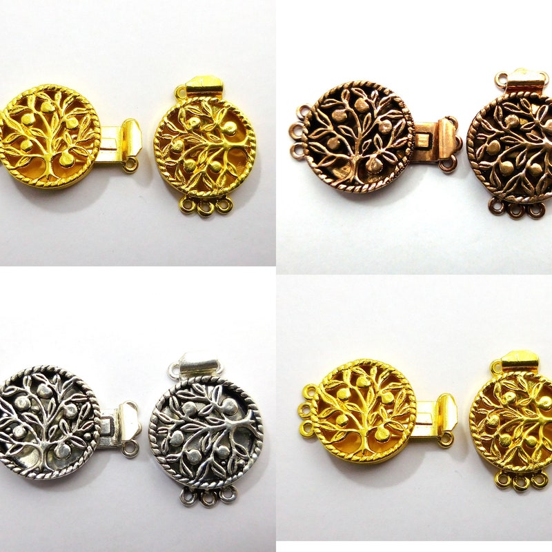 Antique Clasp for 2 Row - Etsy UK