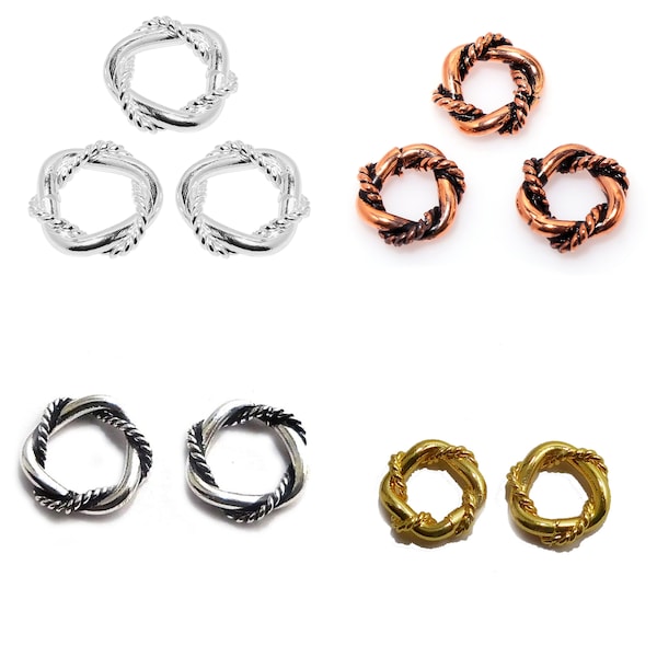 Twisted Jump Rings - Etsy