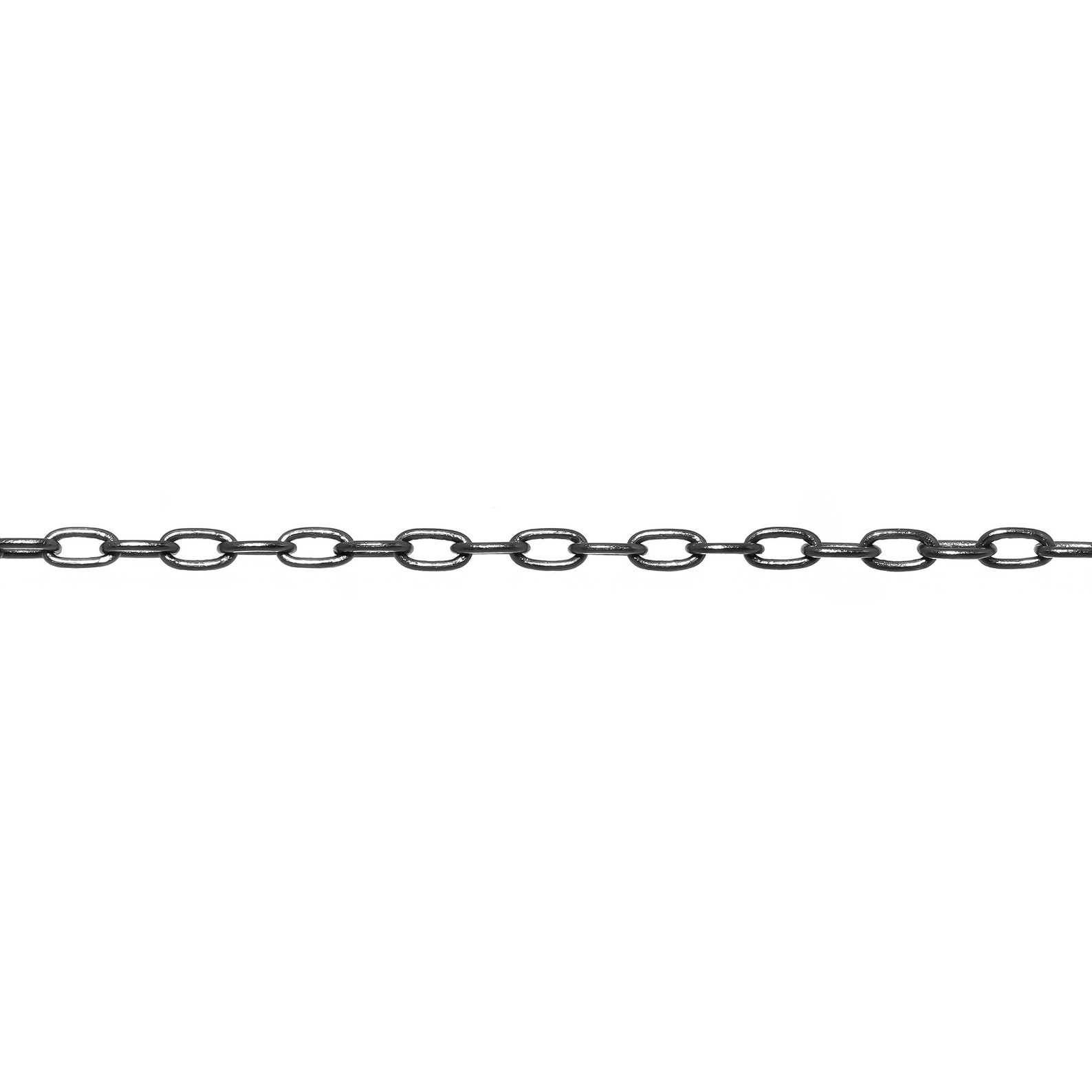 4x2mm Black Gold Plated Raw Brass Chain Raw Brass Curb Chain Brass Rolo ...