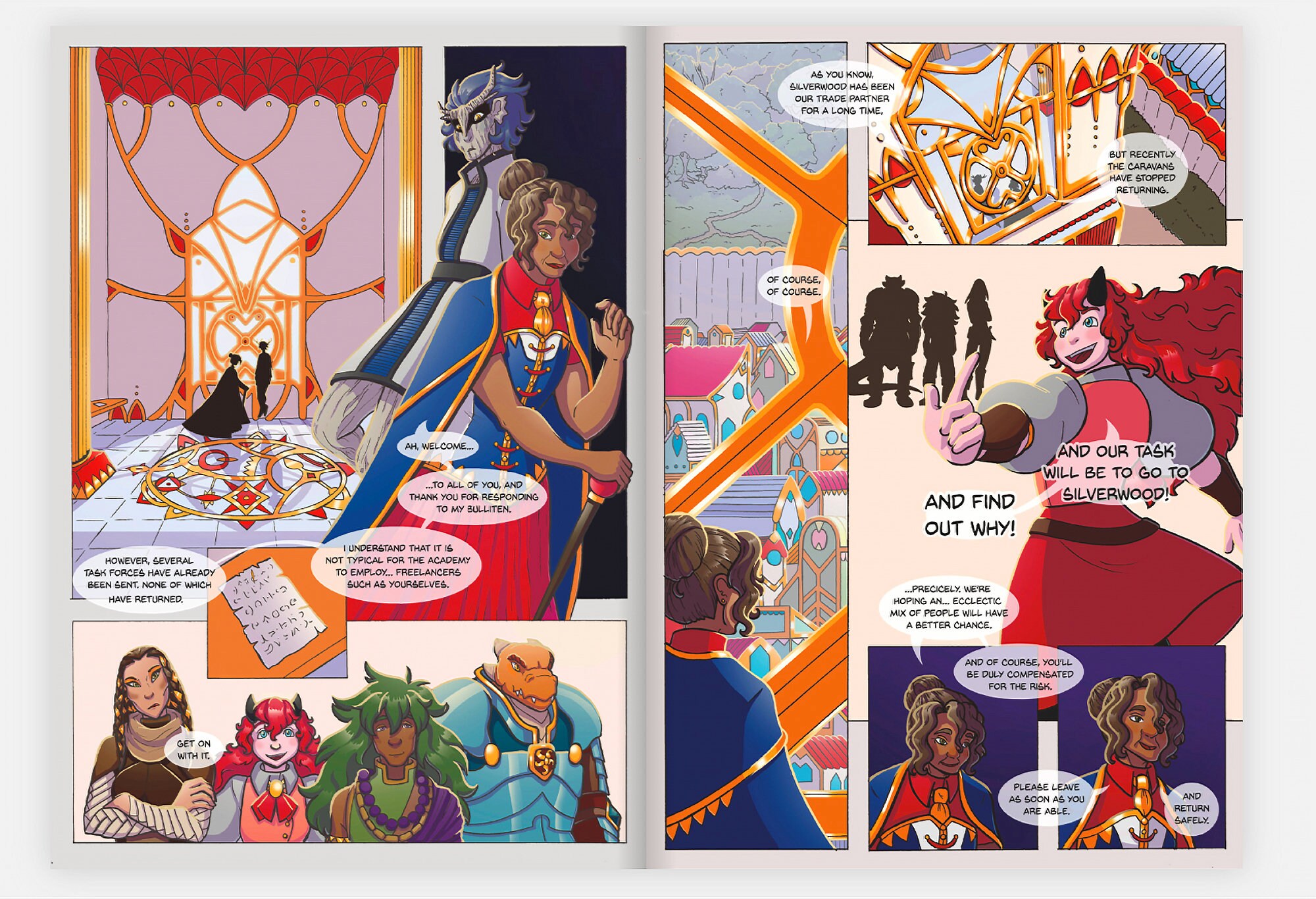The Beyonders - Fantasy Comic Book, Issue One - Etsy