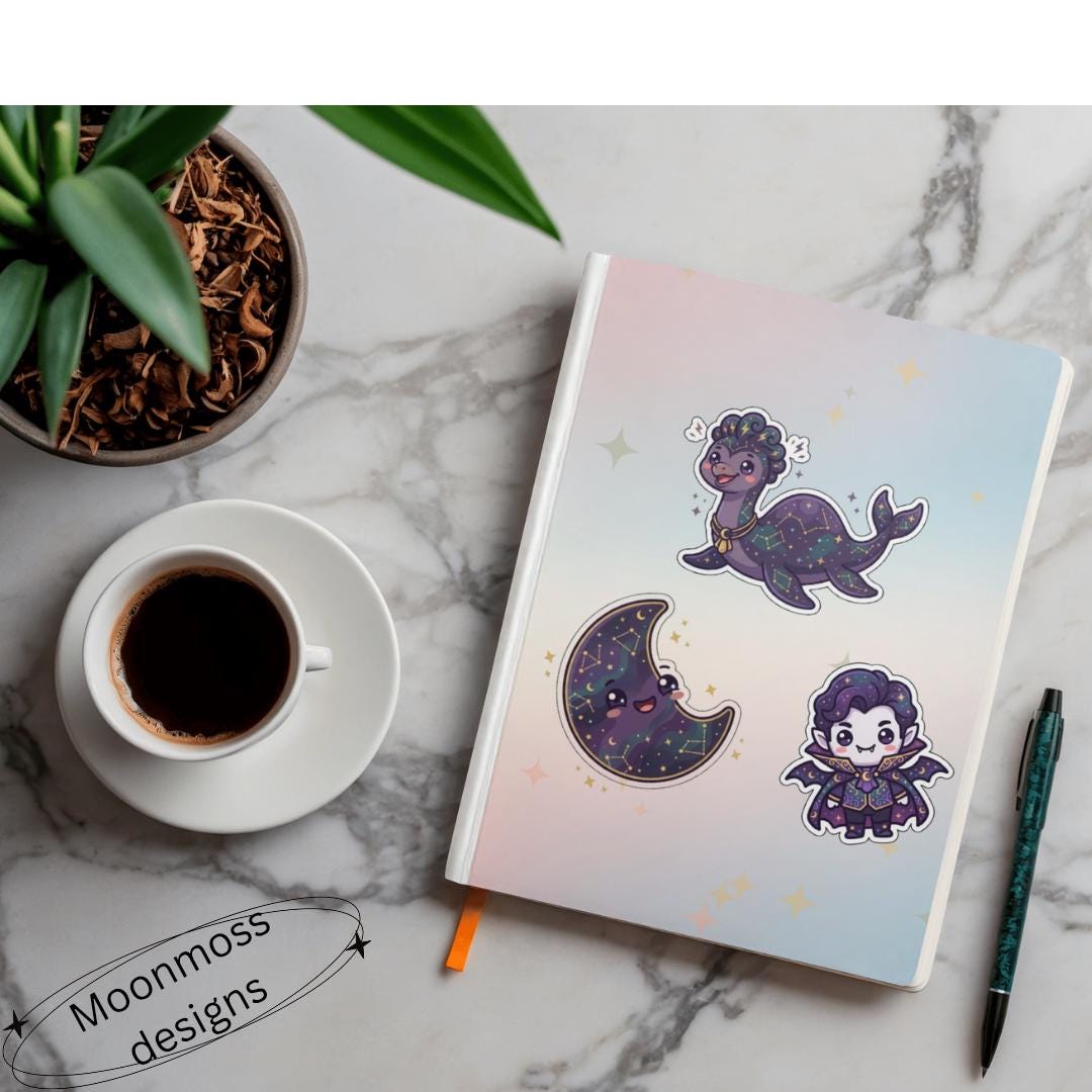 Mystic Creature Stickers, Kawaii Planner Stickers (digital Download) - Etsy