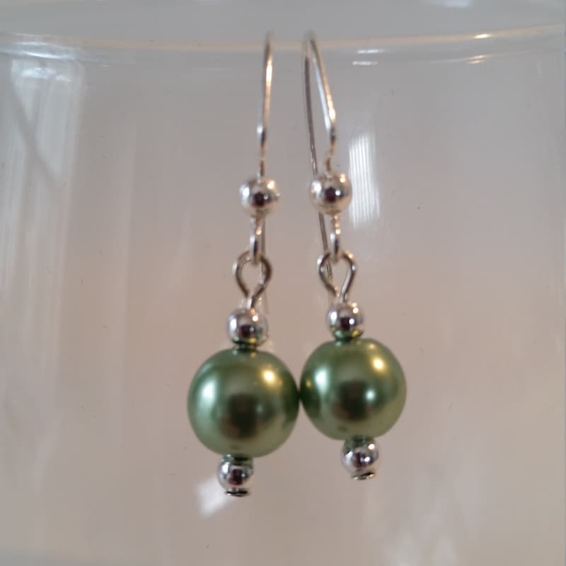 Mint Green Pearls - Etsy