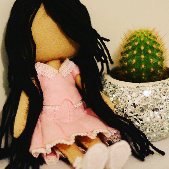 Faceless Felt Doll Mei | Etsy