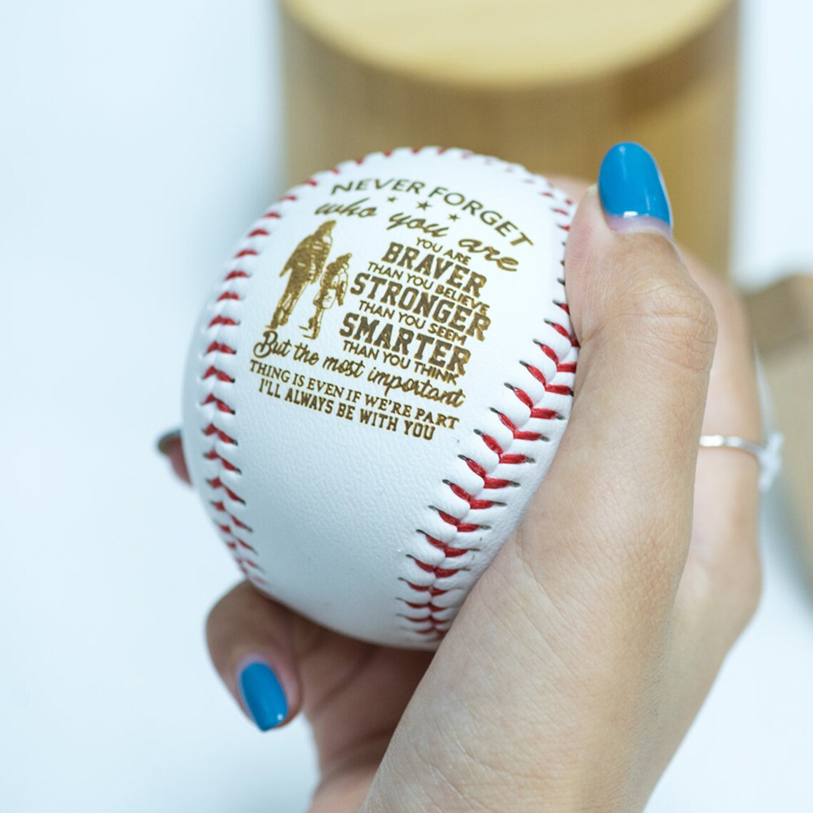 Engraved Baseball-personalized Baseball-grandson | Etsy