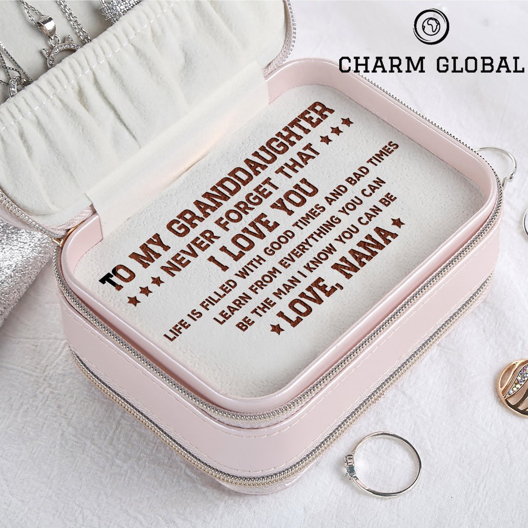 Graduation Gift, to Granddaughter Jewelry Box, Personalized Jewelry Box ...