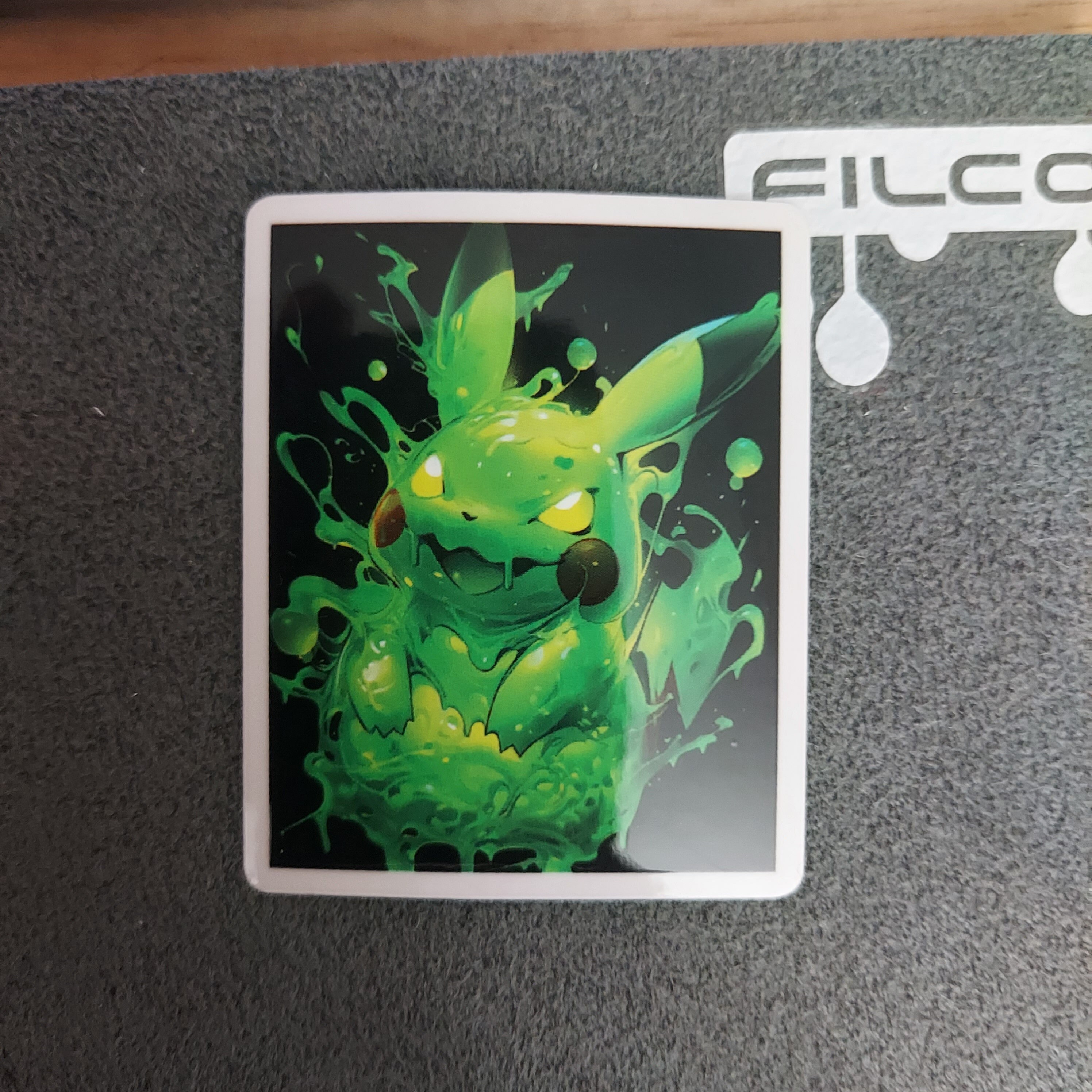 Graffiti Pikachu Vinyl Sticker - Etsy