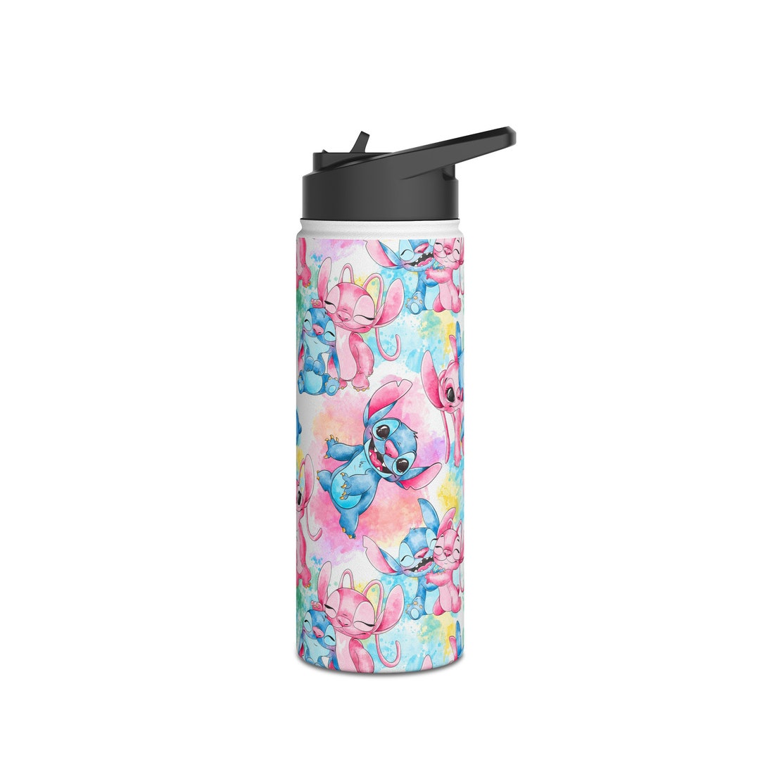 Blue Alien and Pink Alien Stainless Steel Water Bottle, Kids Stainless ...