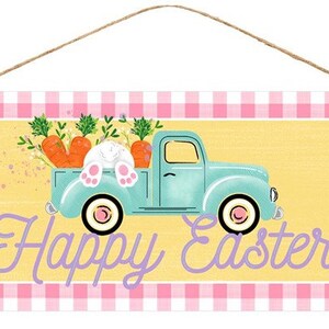 Happy Easter Truck Sign - Etsy