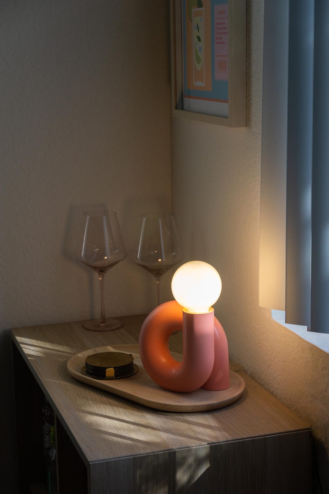 Aesthetic Table Lamp - Etsy New Zealand