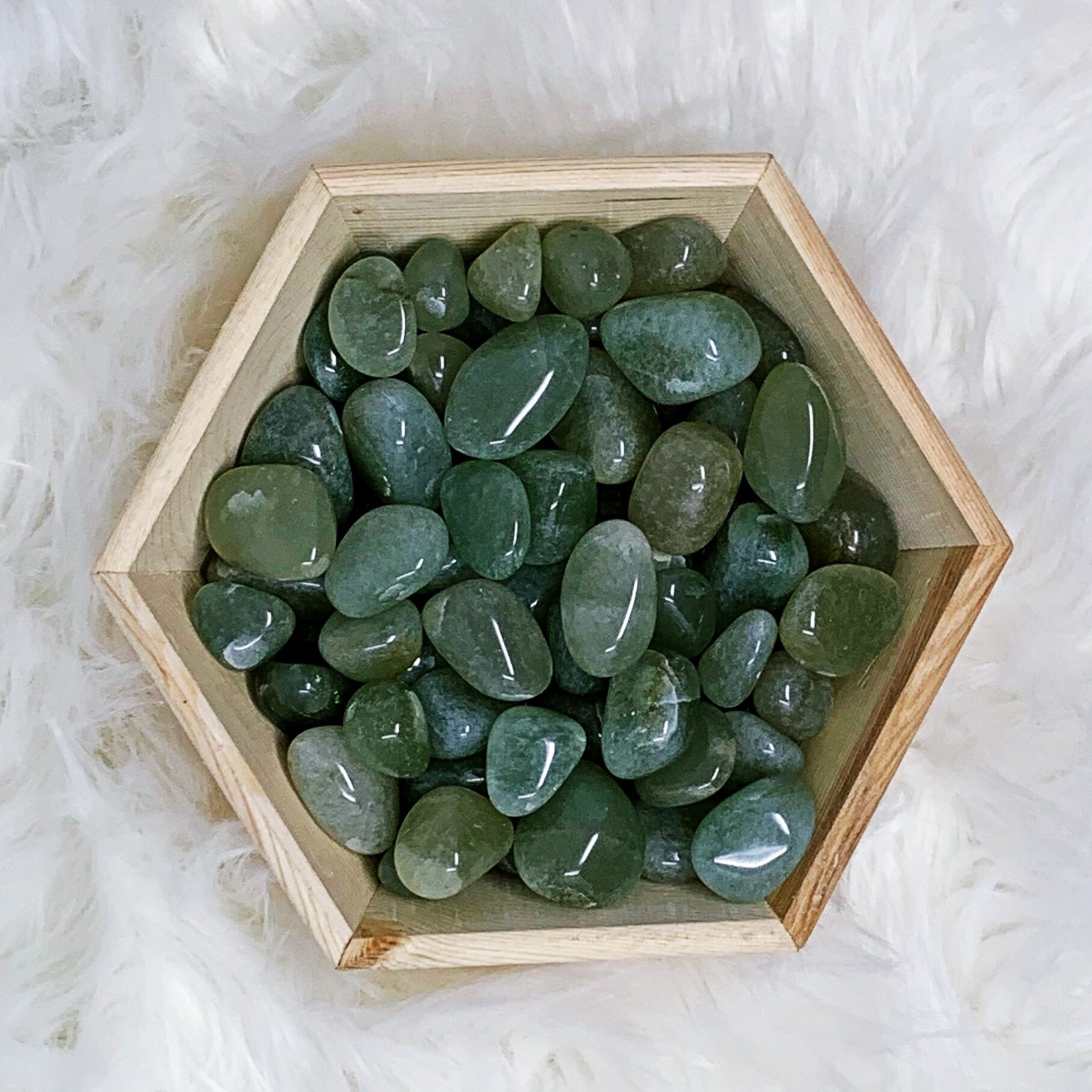 Jadeite Tumbled Stones jadeite tumbled crystals tumbled stone - Etsy ...