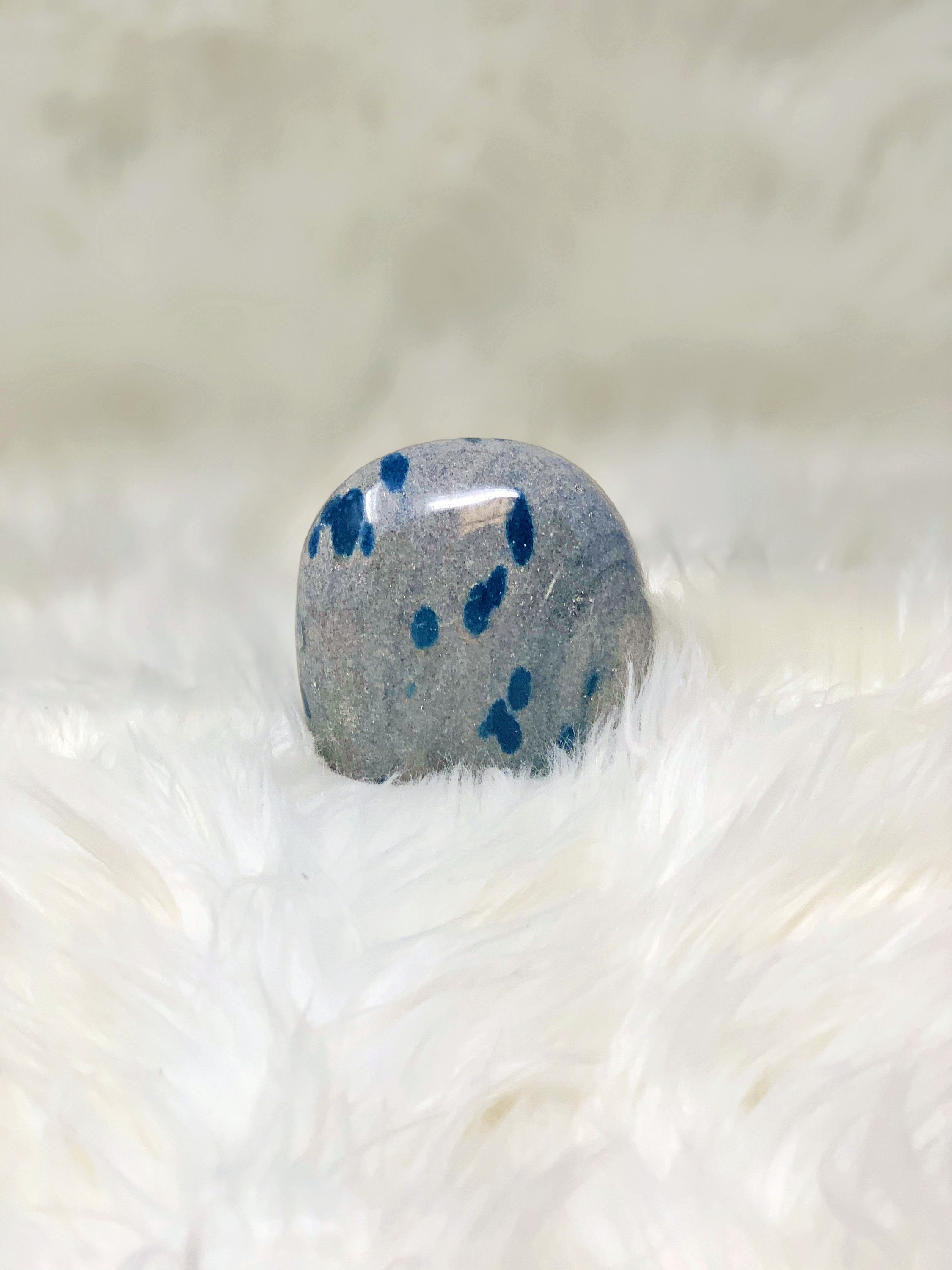 K2 Azurite Freeform: Polished Granite Healing Crystal, 611g - Etsy