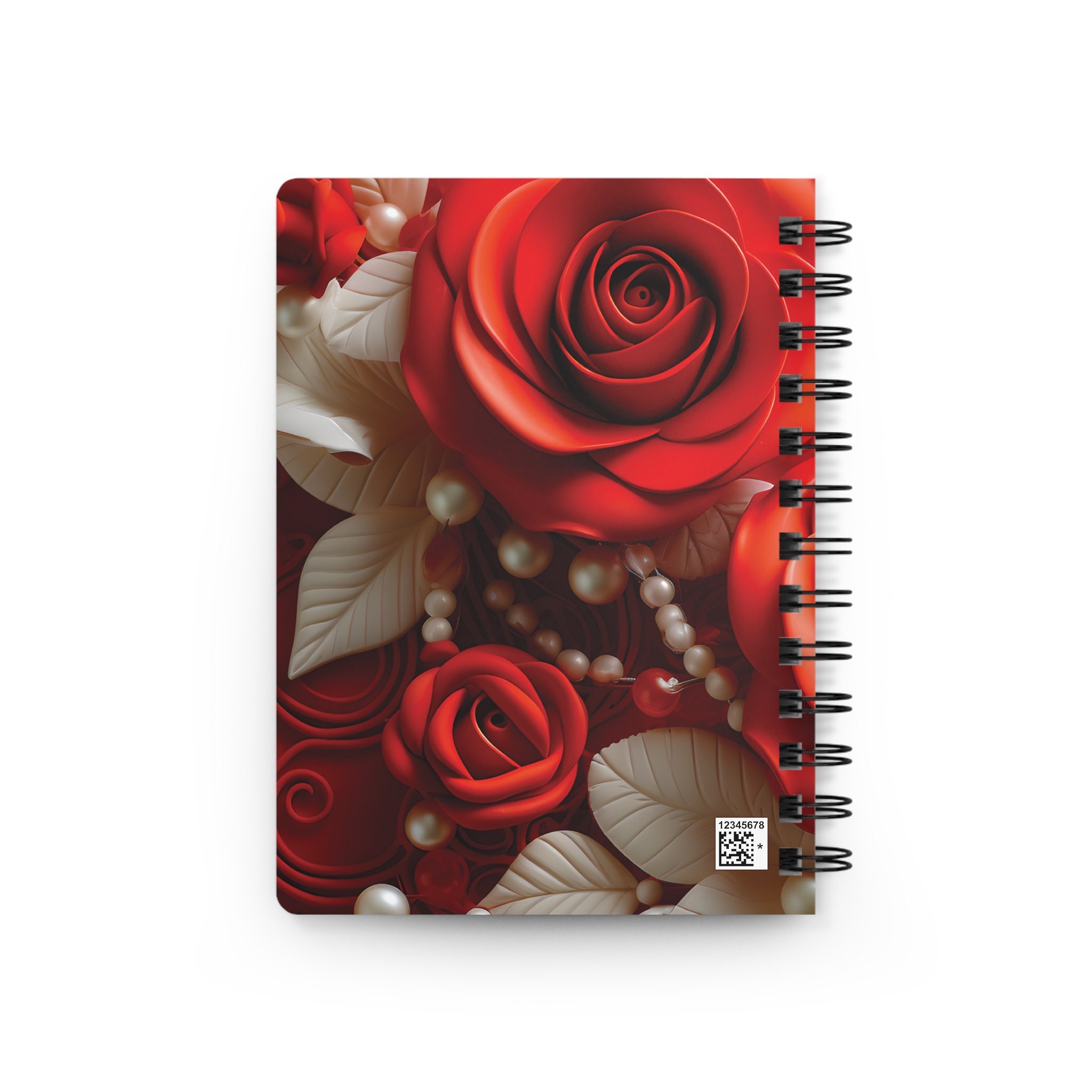 Delta Sigma Theta Spiral Bound Journal. Delta Journal. Red Roses and ...