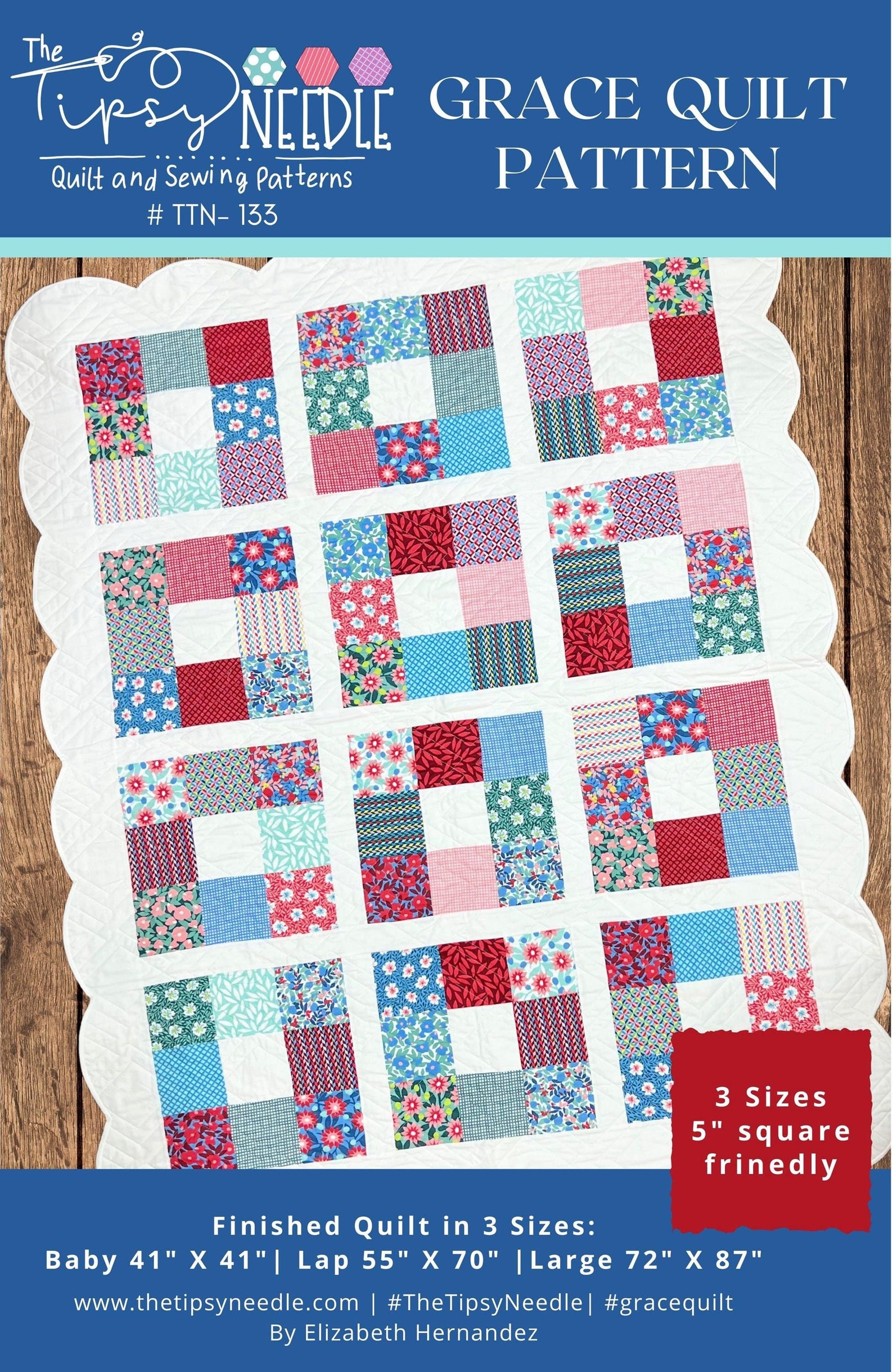 TTN-133 Grace Quilt Pattern PDF Digital Download - Etsy Canada